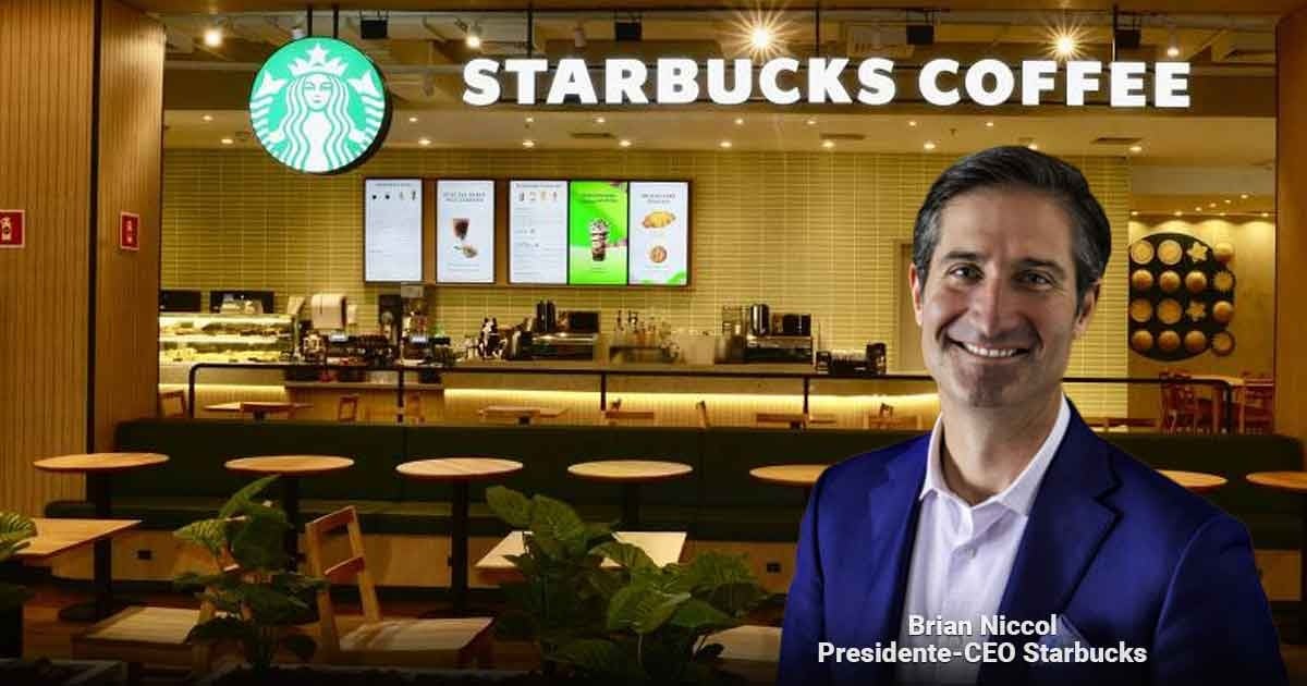 El poderoso presidente mundial de Starbucks logró un contenido récord ...