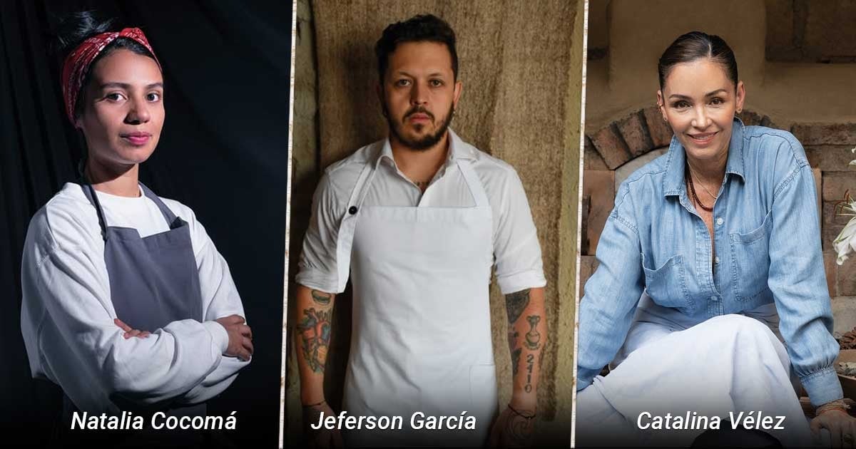 Los 5 chefs colombianos fueron reconocidos por su revolución culinaria ...